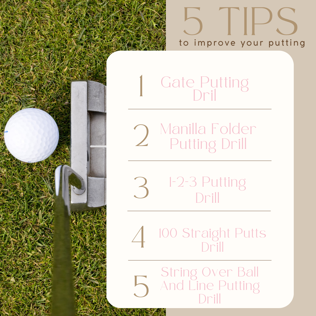 5 Putting Drills To Improve Your Putting Score & Confidence. – Fairliar USA