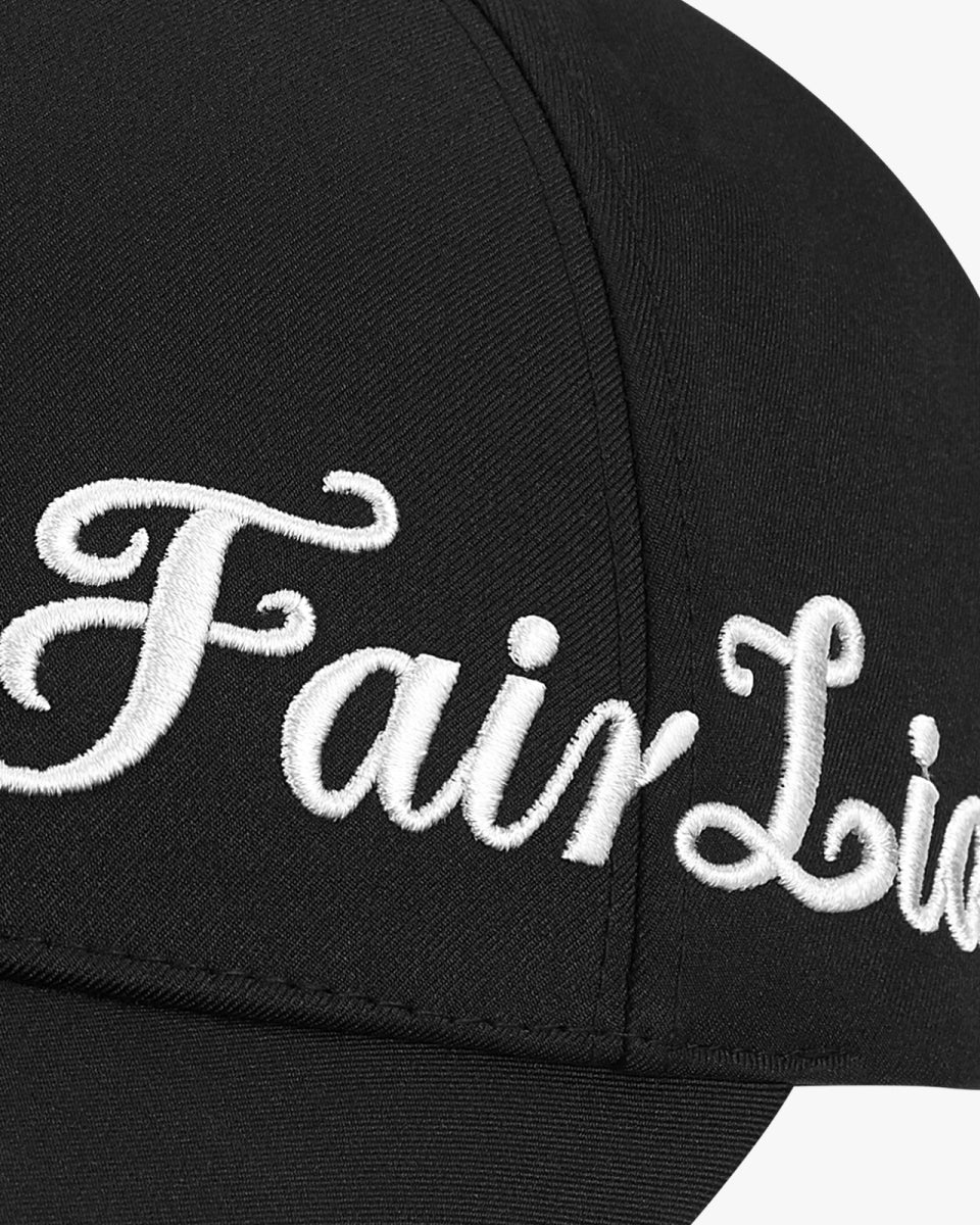 Men's Side Logo Embroidery Cap - Black – Fairliar USA