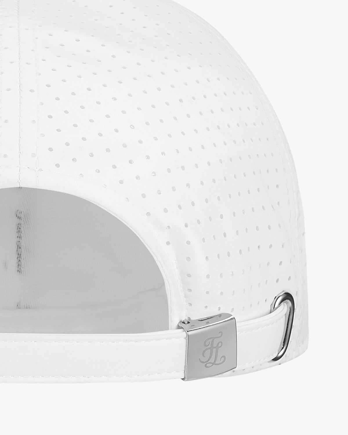 Men's perforated point cap - White – Fairliar USA